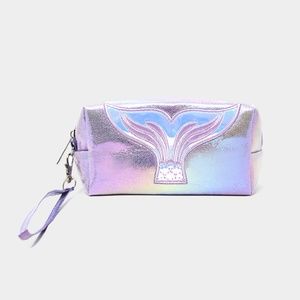 Bags | Iridescent Purple Mermaid Tail Pouch | Poshmark